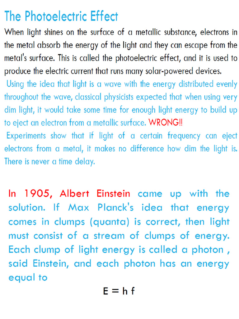 Photoelectric Effect | PDF