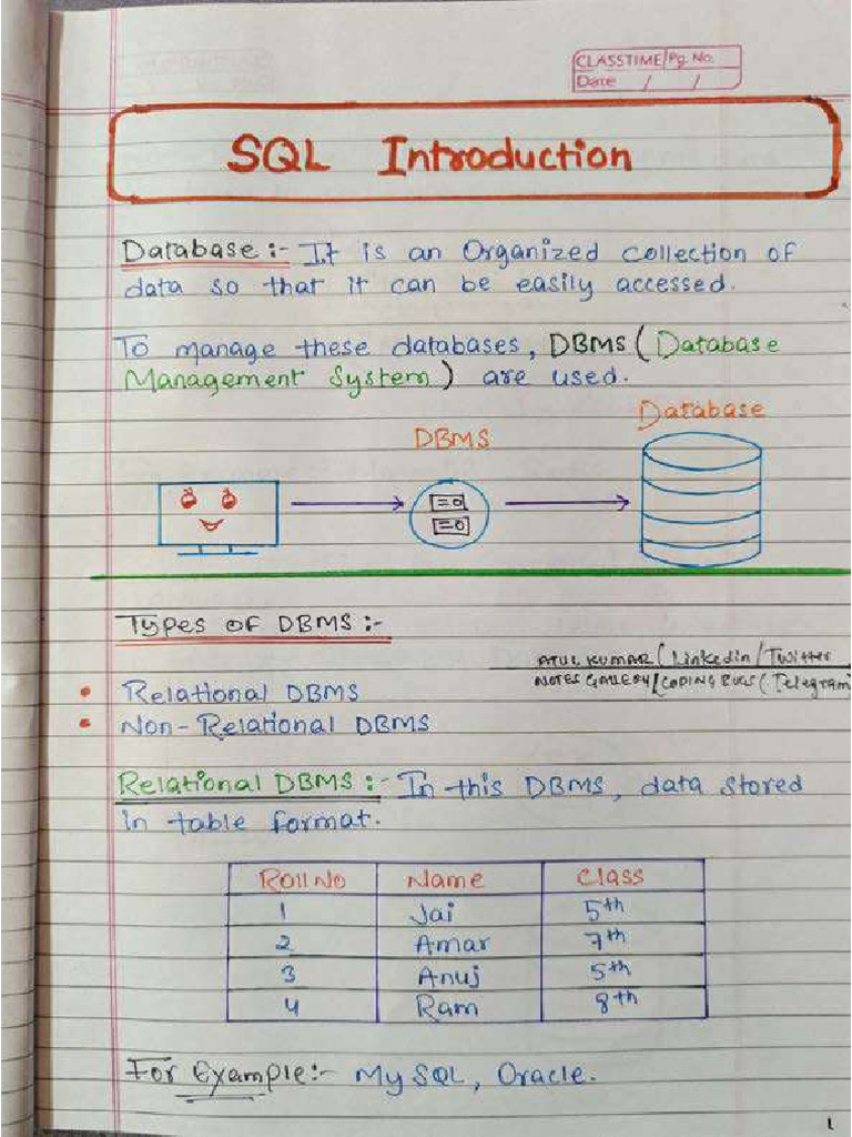 SQL | PDF