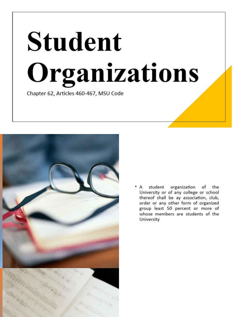 Student Organizations | PDF