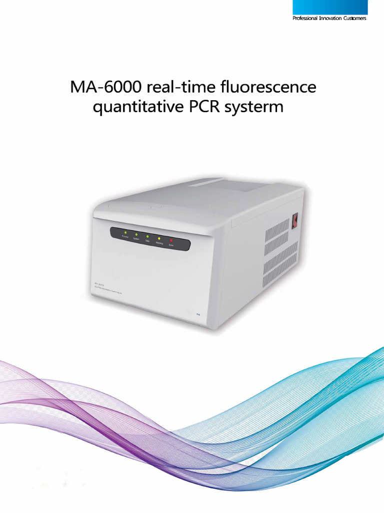 2.1.2 MA-6000 Brochure English Version Without Logo | PDF | Polymerase ...
