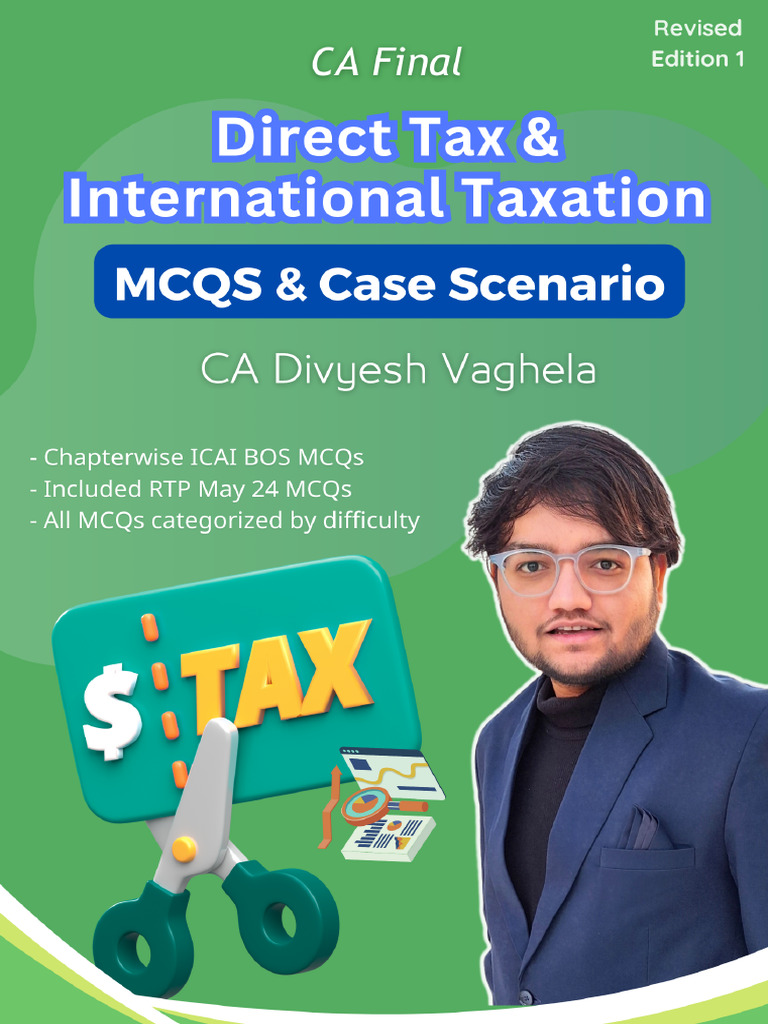 DT MCQ Booklet by CA Divyesh Vaghela | PDF | Capital Gains Tax | Real ...