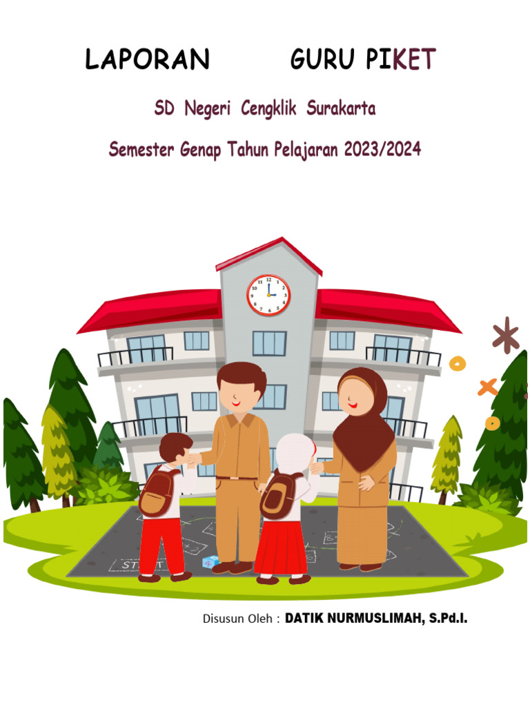 Laporan Guru Piket - Datik | PDF