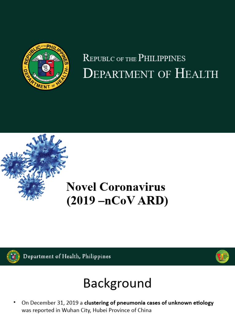 2019 n-CoV - Basic Facts As of HIVE HOTEL | PDF | Infection | Public Health