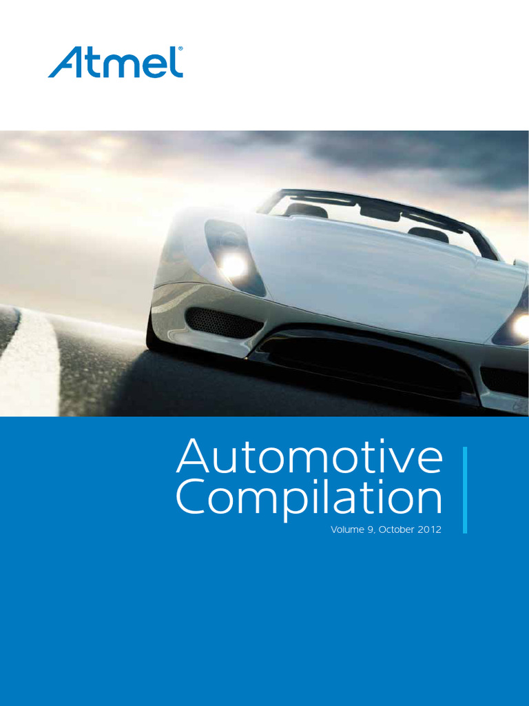 Atmel 9024 Automotive Compilation - Brochure | PDF | Touchscreen ...