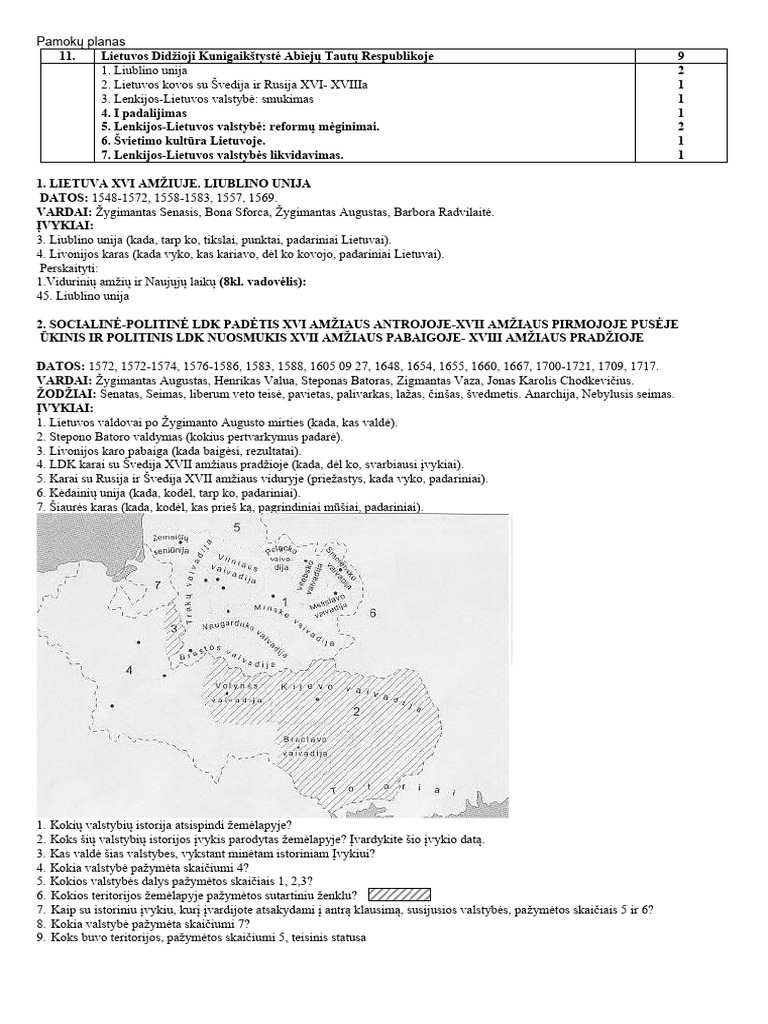 18 LDK Nuo Liublino Iki Atr Zlugimo (1) - 1 | PDF