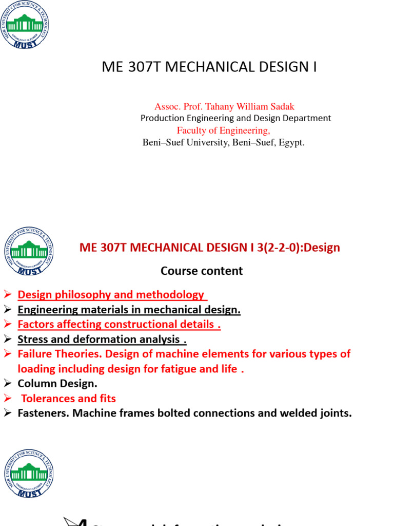 Mechanical Design: Stress Analysis Examples | PDF | Bending | Stress ...