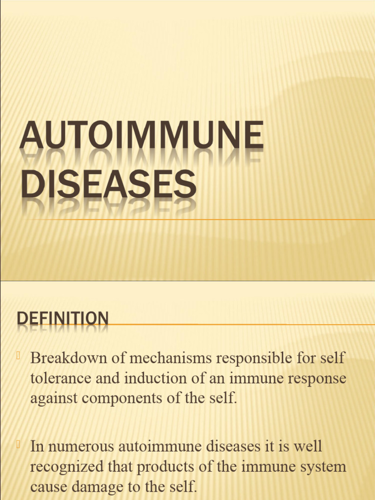 2 - Immune Autoimmune Disease | PDF | Autoimmune Disease | Immune System