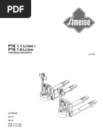 HELI DC15, DC18, DC20 Electric Pallet Jack Error Codes Manual ...