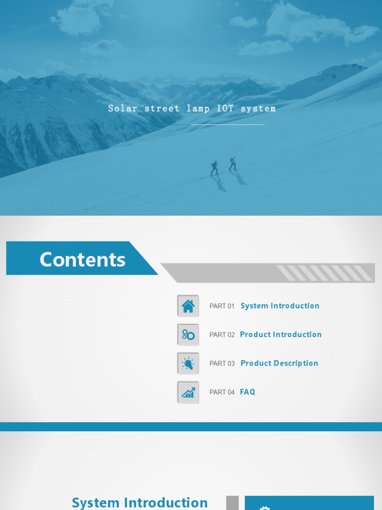 Solar Street Lamp IOT System1 (1) - Solway 2023 Q2 | PDF | Lighting | Light