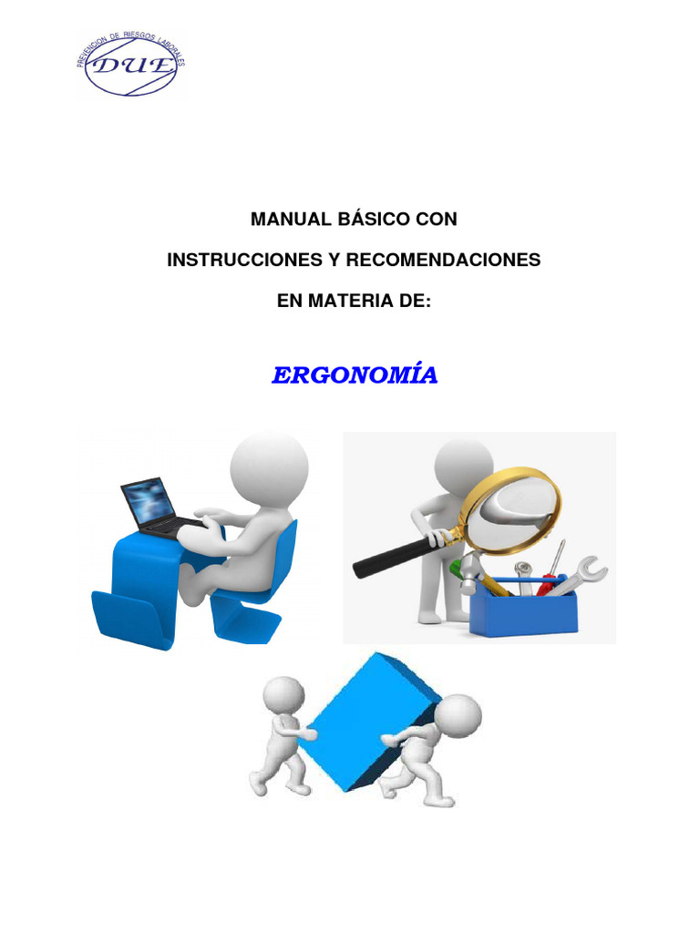 Manual Ergonomía | PDF | Humedad | Factores humanos y ergonomía