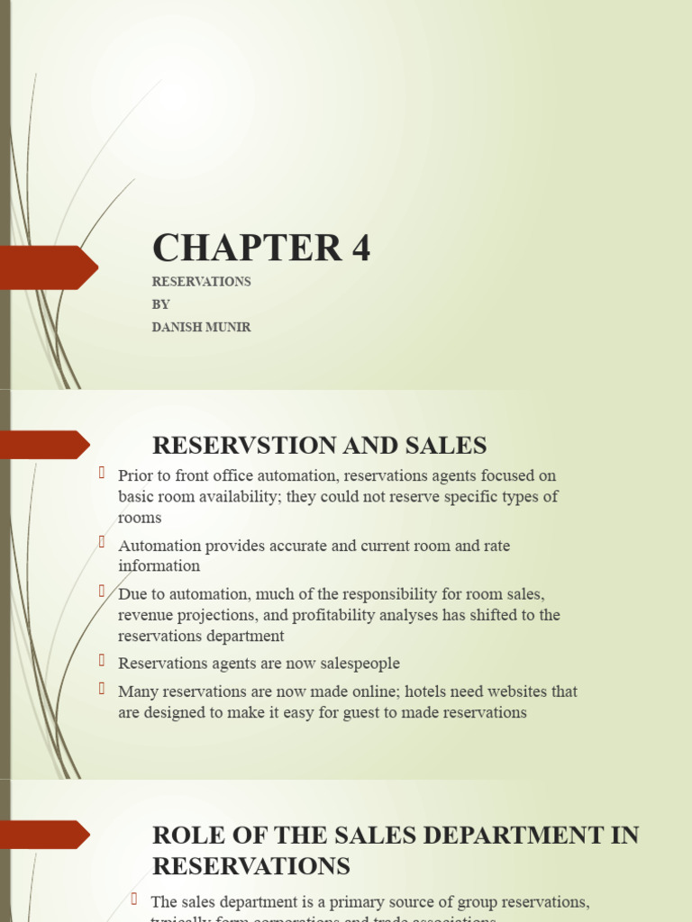 Understanding Guaranteed Reservations | PDF | Sales | E Commerce