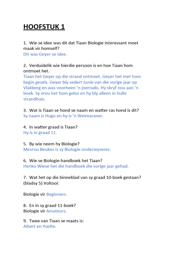 Vrae en Antwoorde DIE PRO | PDF