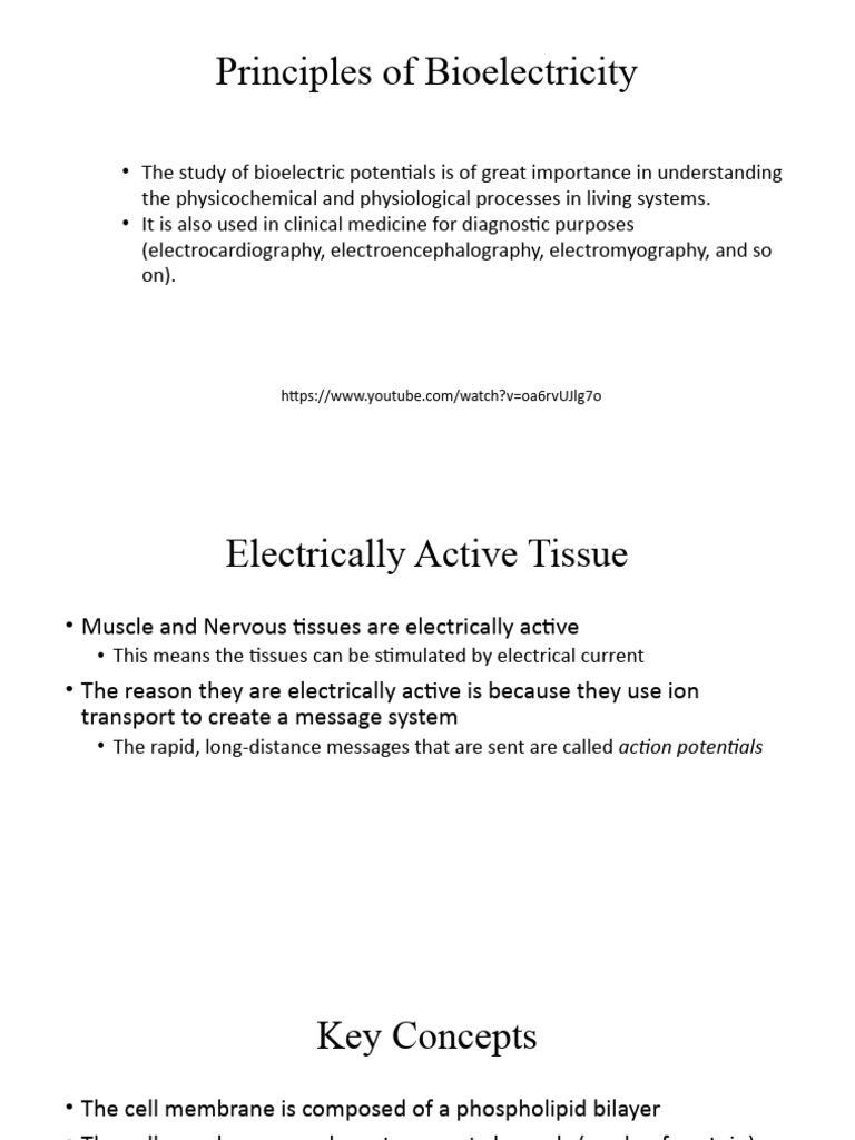 Bioelectricity, RMP, AP, Synapse | PDF | Action Potential | Axon