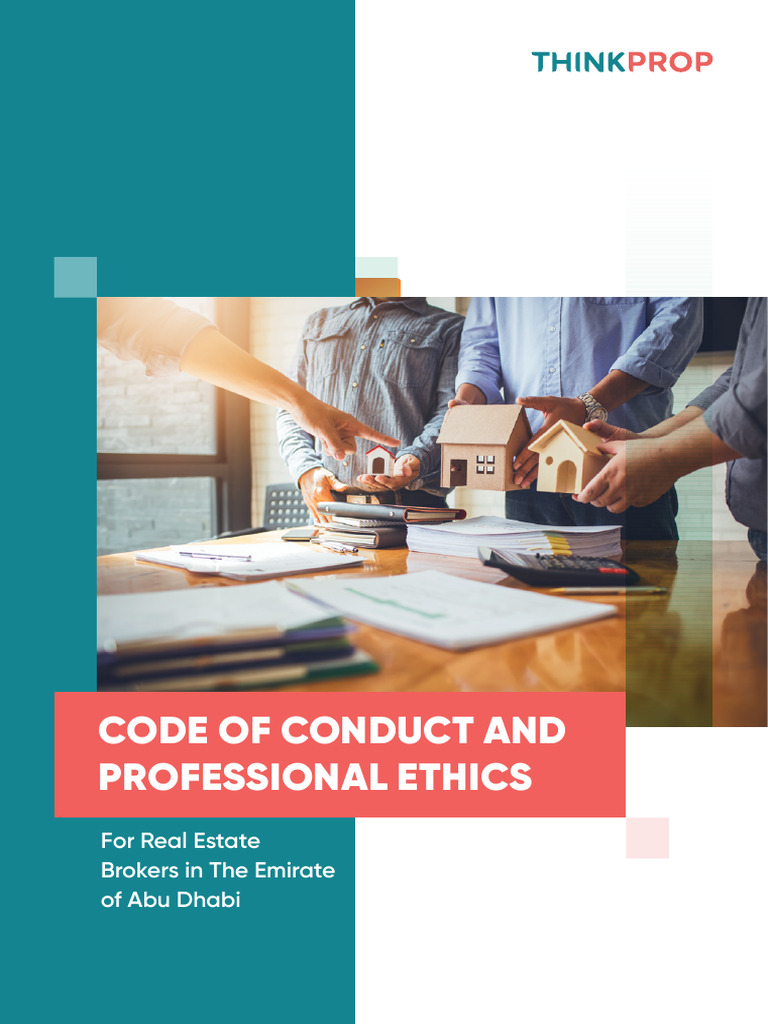 Code of Conduct Professional Ethics For Real Estate Activities ...