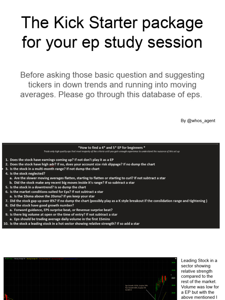 The EP Kick Starter Package For You Noobs | PDF | Self-Improvement