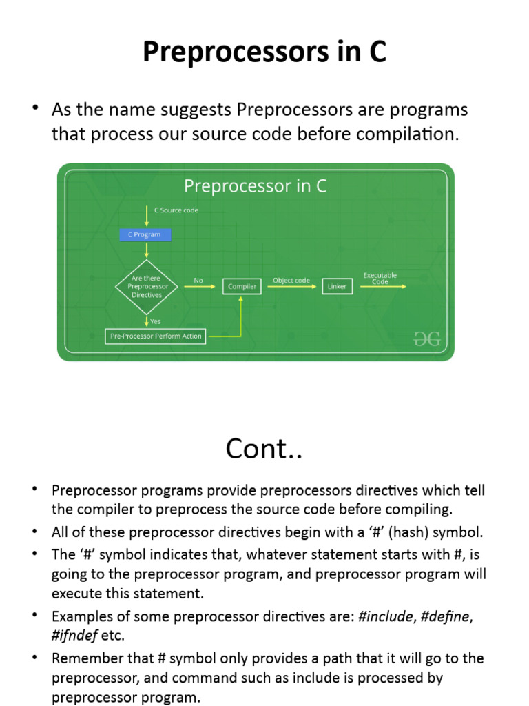 Pre Proccessor Commands | PDF | Software Development | Software