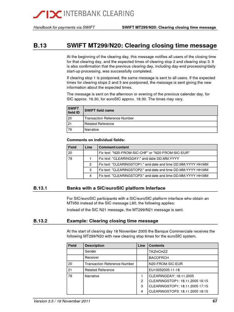SWIFT Handbook Pages 67 | PDF | Computing | Software