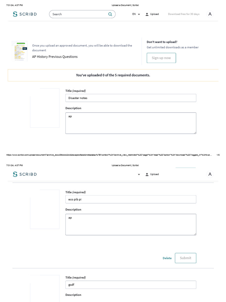 AP History Previous Questions: Search | PDF | Scribd | Web 2.0