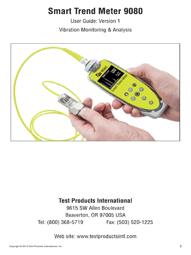 9080 Smart Trend Meter Manual | PDF