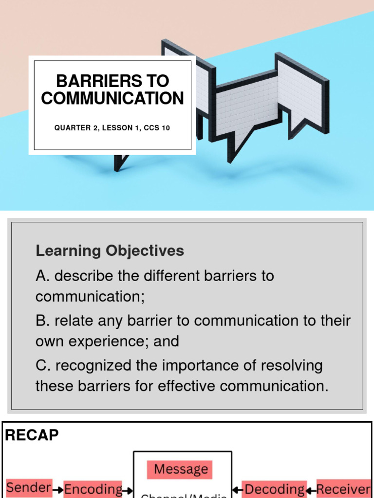 Quarter 2 Lesson 1 Ccs Pdf Communication Jargon
