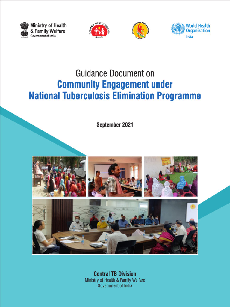 2239437973guidance Documents On Community Engagement Under NTEP | PDF