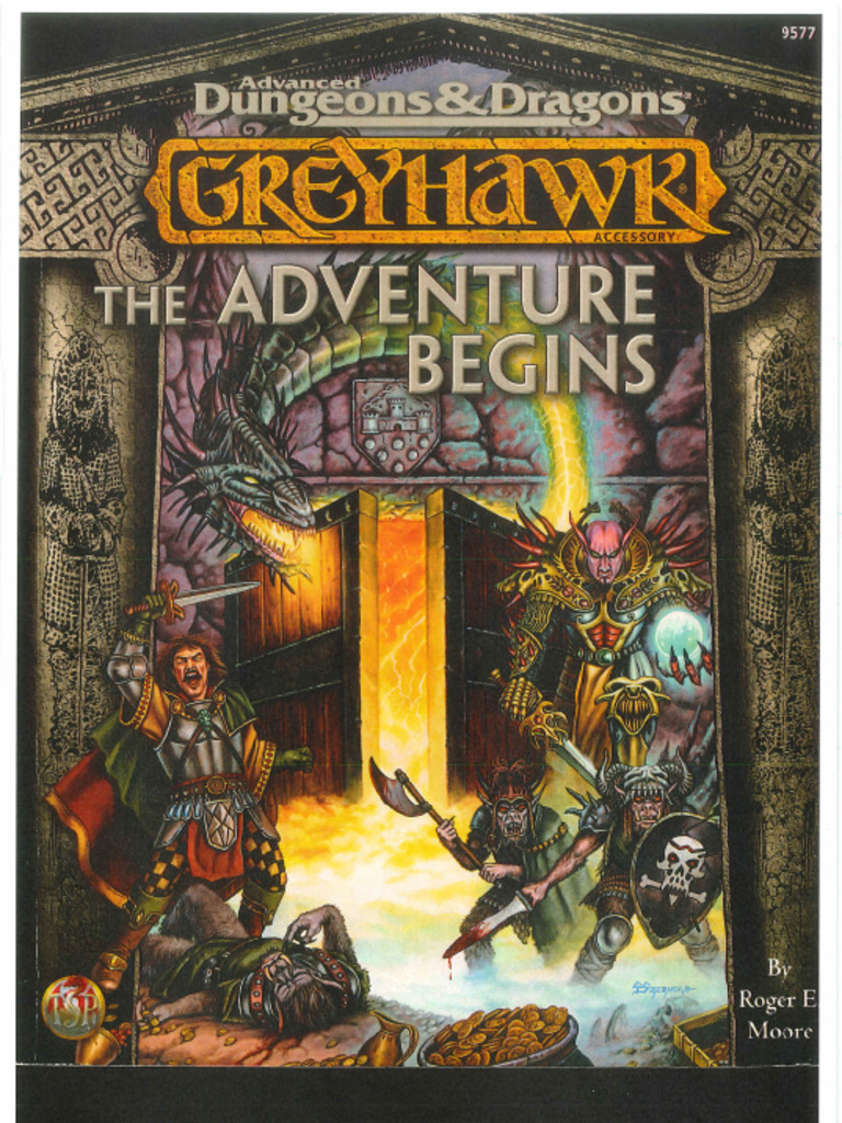ADnD Greyhawk - The Adventure Begins - Full Version 2nd Edition Revised ...
