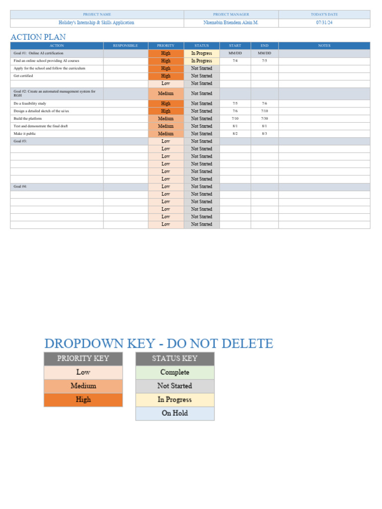 IC Simple Action Plan 8595 | PDF | Computing