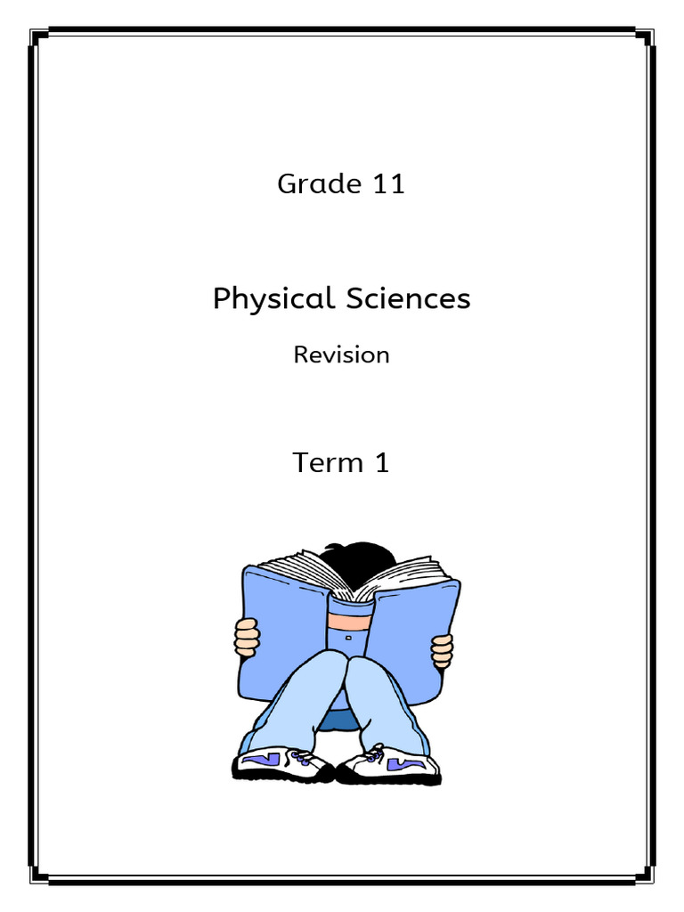 Grade 11 - Term 1 - Physical Sciences Revision | PDF | Force | Friction