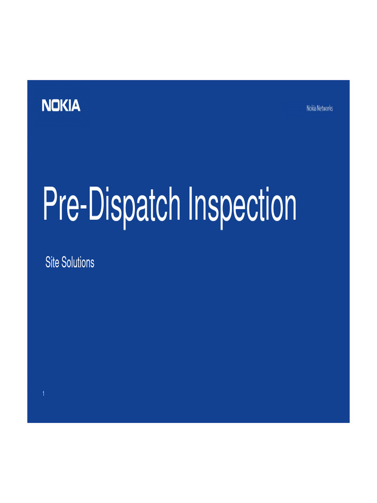 Pre Dispatch Inspection Process | PDF | Supply Chain | Business Pre Dispatch Inspection Process | PDF | Supply Chain | Business