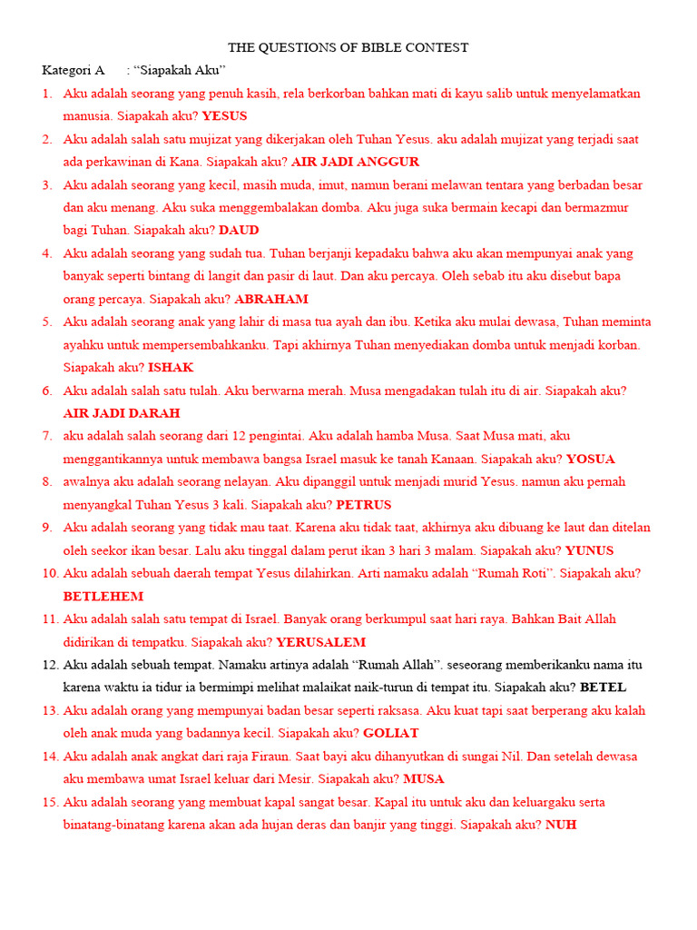 12 Murid Yesus dan Karakter Alkitab | PDF | Sejarah | Agama & Spiritualitas