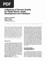 SERVQUAL: Measuring Service Quality | PDF | Business | Business Process