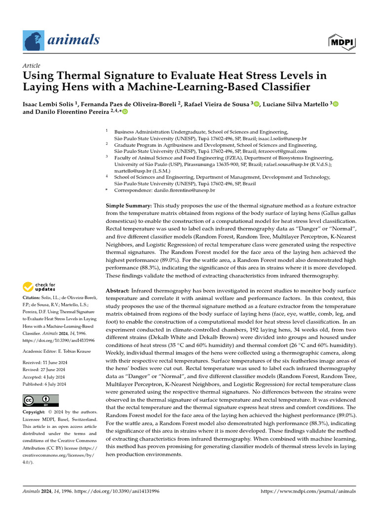 Using Thermal Signature To Eva | PDF | Receiver Operating ...
