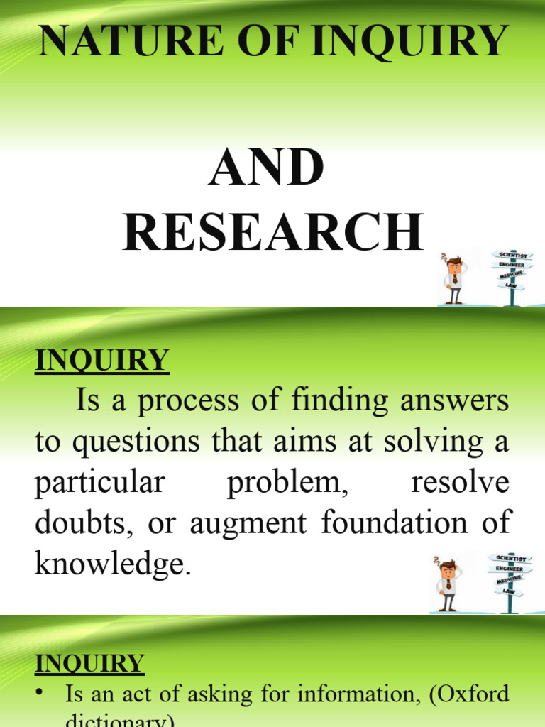 Inquiry and Research Explained | PDF | Quantitative Research | Statistics