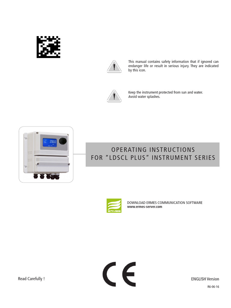 LDSCL PLUS Instrument Manual | PDF