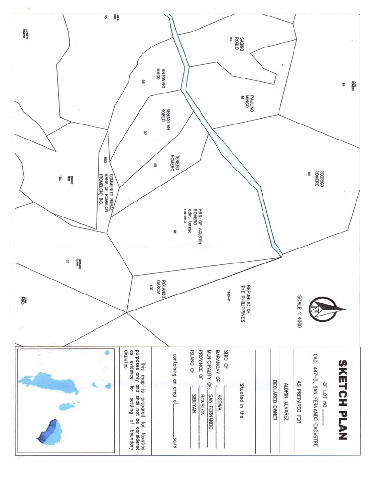 Sketch Plan - Ilaya | PDF