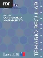 2026 25 01 24 Temario Paes Invierno m1 | PDF | Ecuaciones | Exponenciación