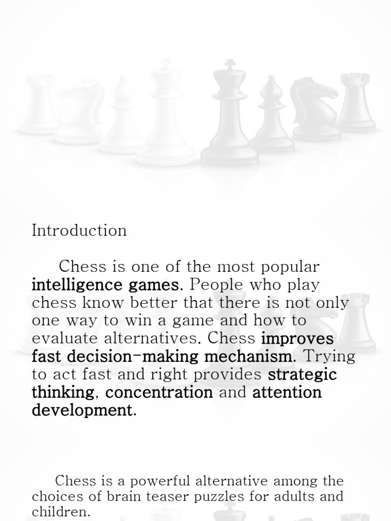 Module 4. Chess | PDF | Chess | Abstract Strategy Games