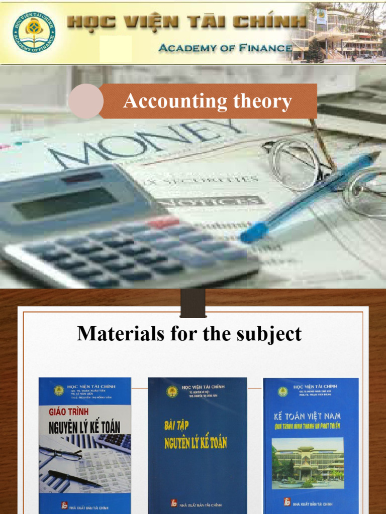 Chapter1 Accounting Theory | PDF | Historical Cost | Revenue