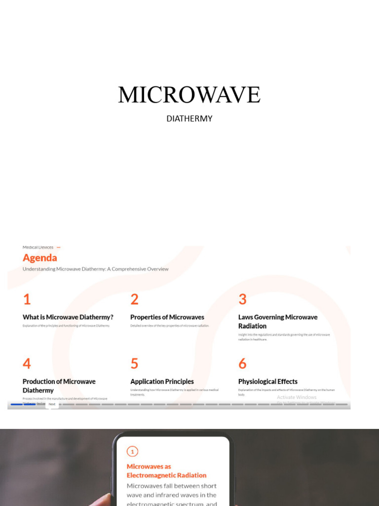 New Microwave Diathermy | PDF | Microwave | Antenna (Radio)