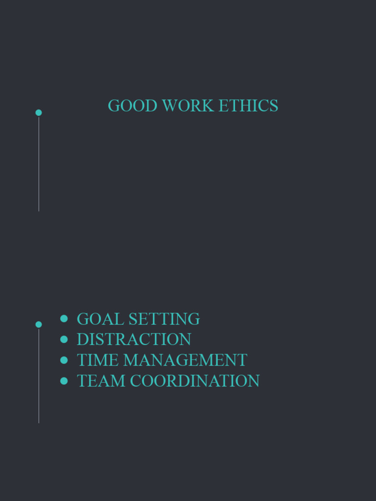 Work Ethics | PDF | Blue | Color