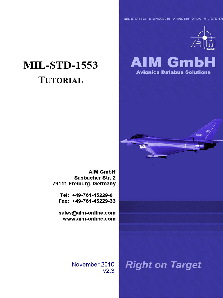 MIL-STD-1553 Tutorial - B | PDF | Computer Science | Electrical Engineering