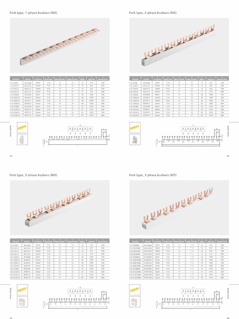Busbar Catalog | PDF