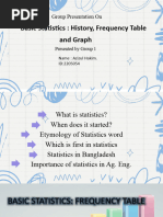 Frequency and Percentage-Basic Statistical Tools | PDF