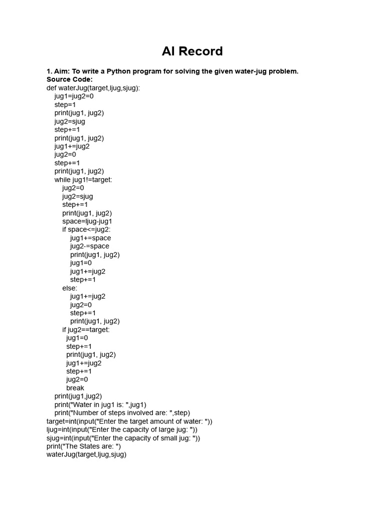 AI Record | PDF | Theoretical Computer Science | Algorithms