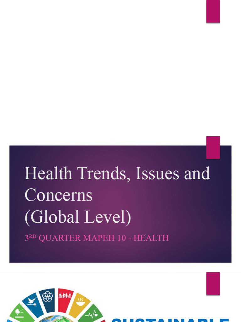 Health Trends Presentation | PDF | Sustainability | Natural Environment