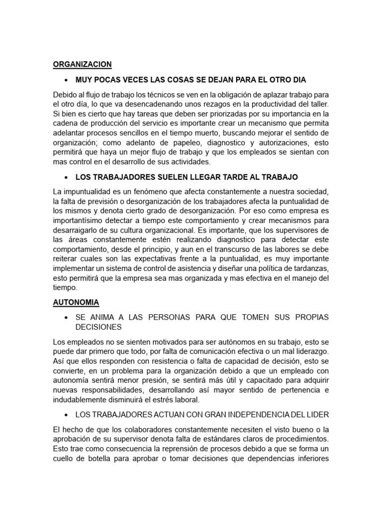 Gestion Clima Laboral | PDF | Business