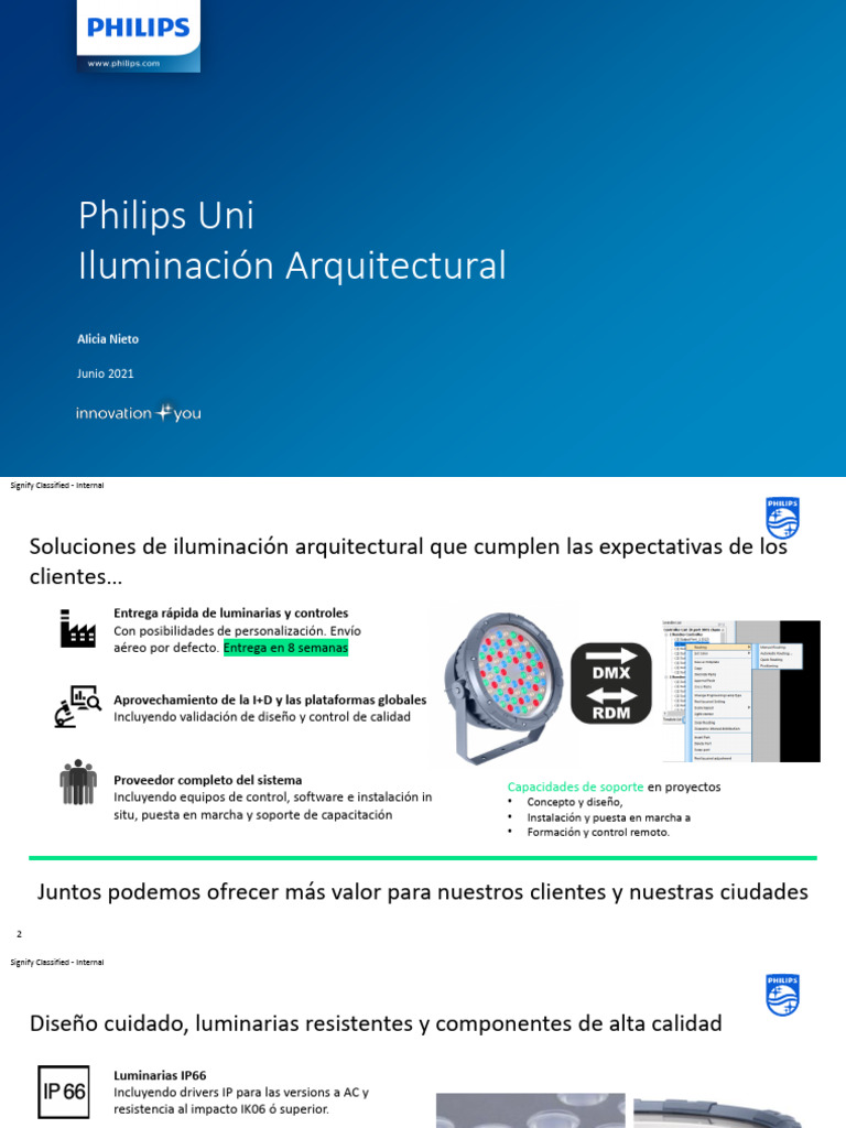 Philips Uni 20210607 Lite | PDF | Diodo emisor de luz | Ingeniería ...