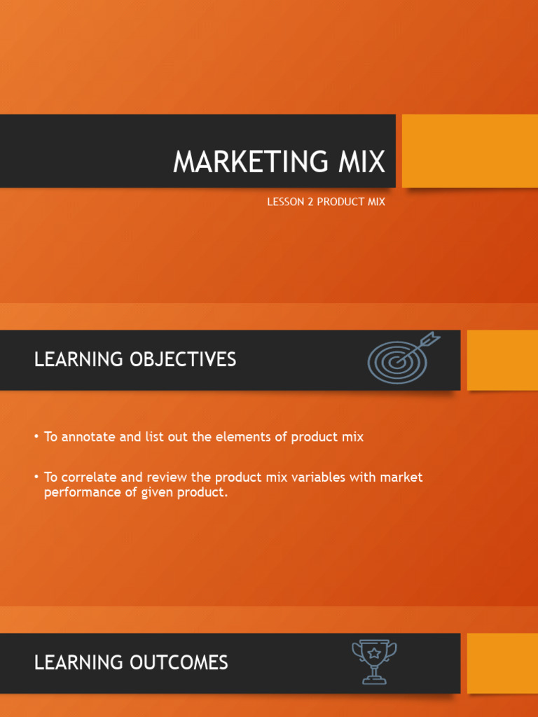 Marketing Mix l3 | PDF | Product (Business) | Marketing