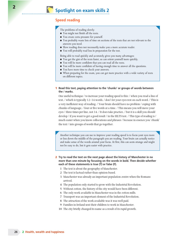 (C5+) Reading Practive 21.7 | PDF | Speed Reading | Cognitive Science