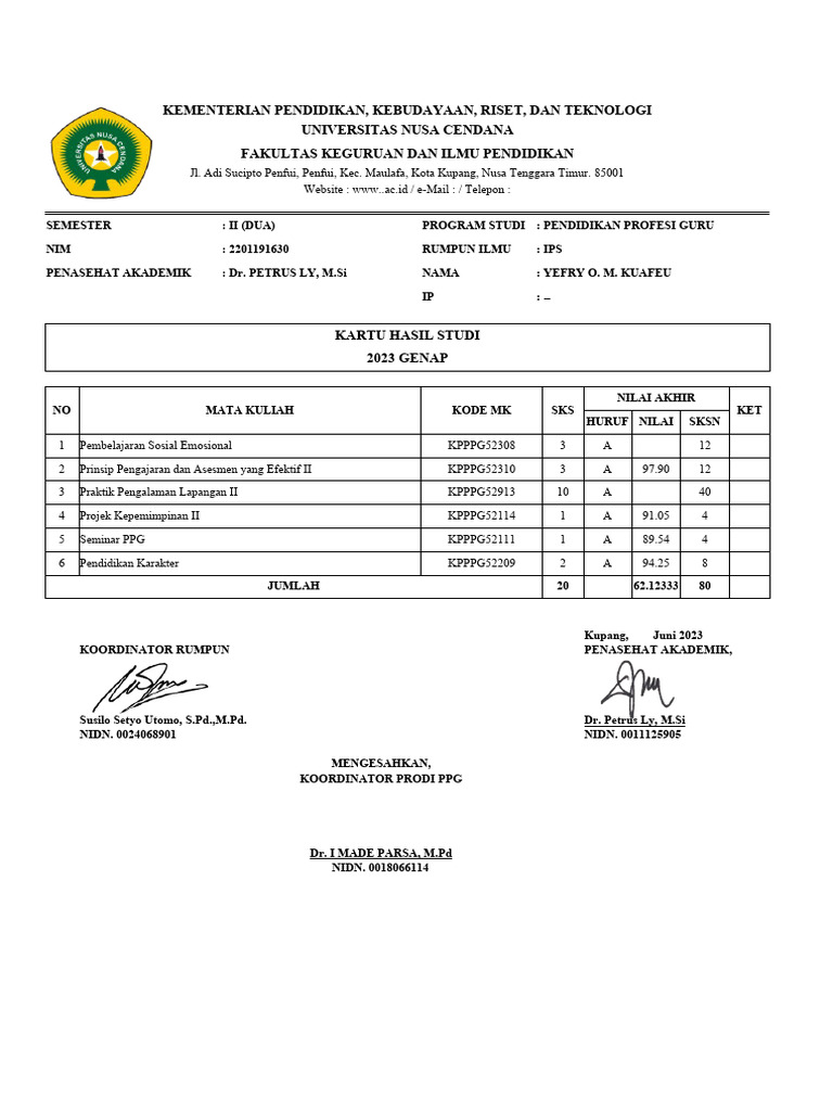 Yefry Kuafeu Krs-Khs | PDF